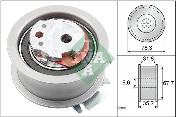 Komplet zupčastog kaiša (zatezač) 531062830 - Škoda Octavia 04-13