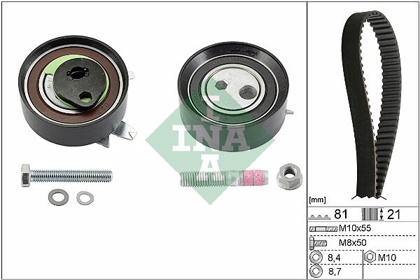 Komplet zupčastog kaiša 530006210 - Volvo V70 96-07