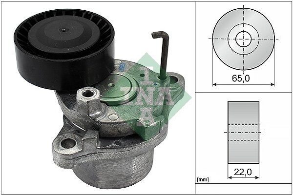 Mikro kaiš (zatezač) 534042310 - Hyundai i20 08-14-