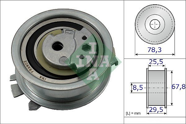 Komplet zupčastog kaiša (zatezač) 531082510 - Audi A1 10-15