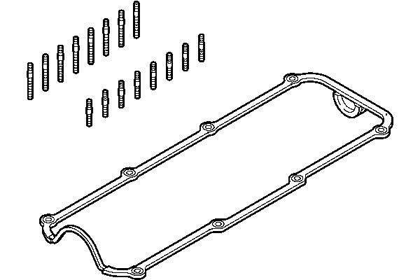 Komplet zaptivki poklopca ventila Audi 100 76-94