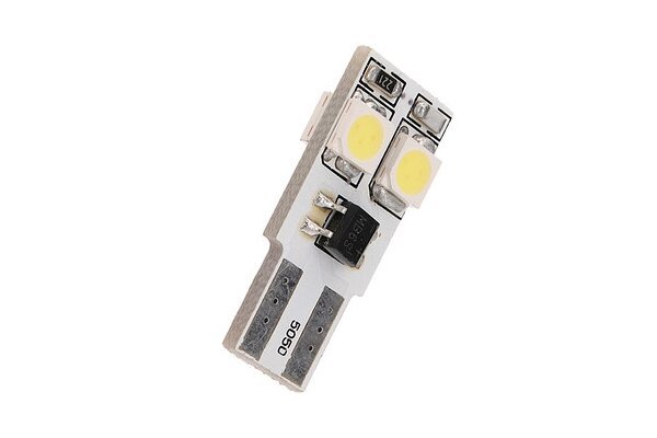 LED sijalice W5W/T10, 12V, 4x SMD, bela, 2 komada