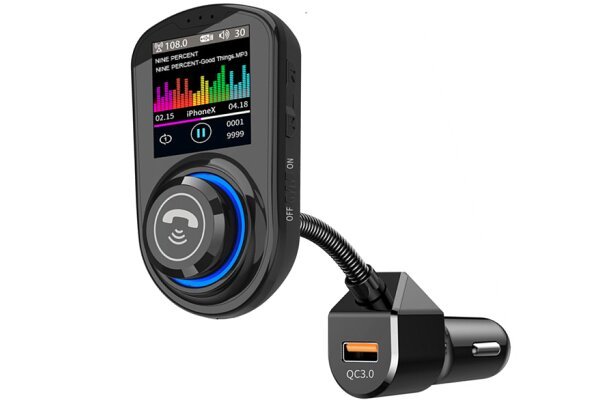 Višenamenski FM predajnik i punjač sa USB, MP3/WMA i Bluetooth-om 5.0