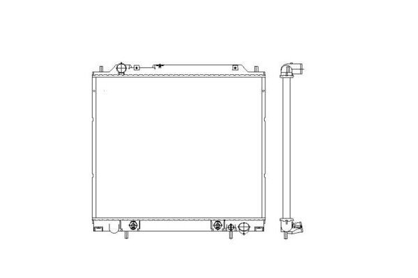 Hladnjak vode Mitsubishi Space Gear 94-00