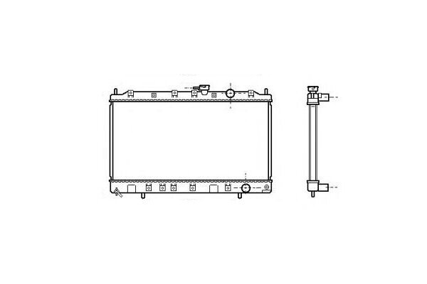 Hladnjak vode Mitsubishi Space Runner 91-02