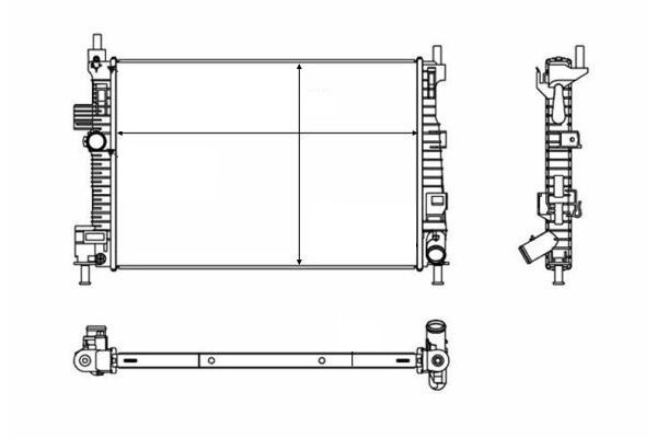 Hladnjak vode 32M1082K - FORD C-MAX 11-