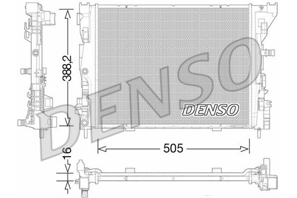 Hladnjak vode 60H1081X - Renault Zoe 13-