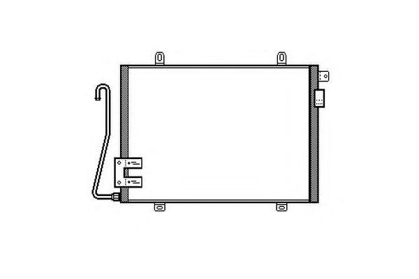 Kondenzator klime 6015K8C1S - Renault Clio 98-12