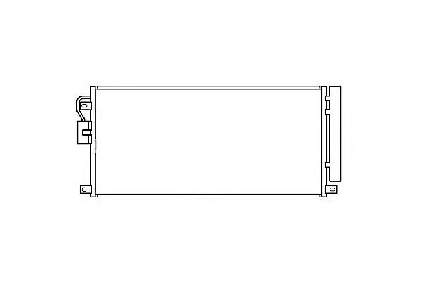 Kondenzator klime 55L1K8C2 - Opel Mokka X 12-