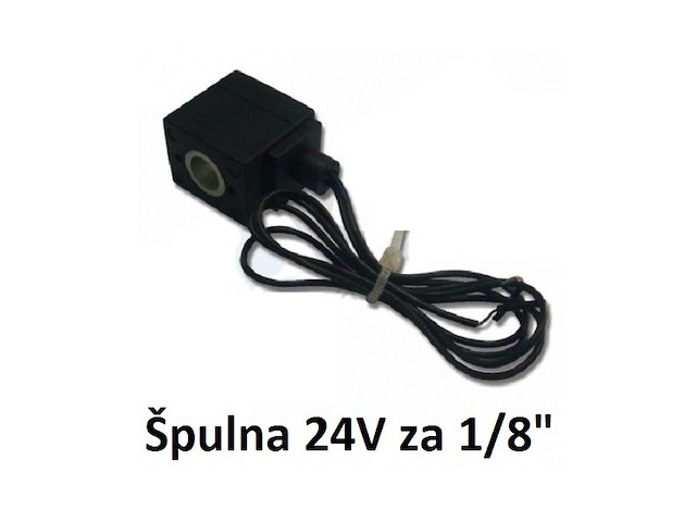 Spulna 24V DC za pneumatske razvodnike 1/8