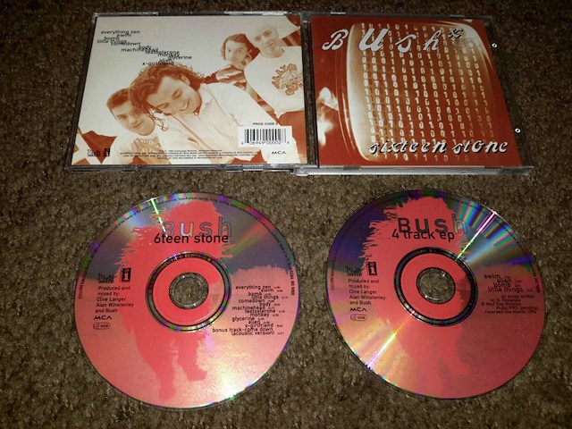 Bushˣ - Sixteen stone 2CDa , ORIGINAL