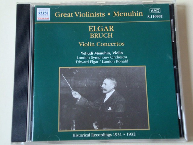 Elgar, Bruch, Yehudi Menuhin - Violin Concertos