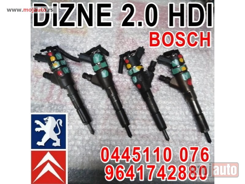 DIZNE 2.0 HDI Bosch 0445110 076 , 9641742880 Pežo Peugeot Citroen
