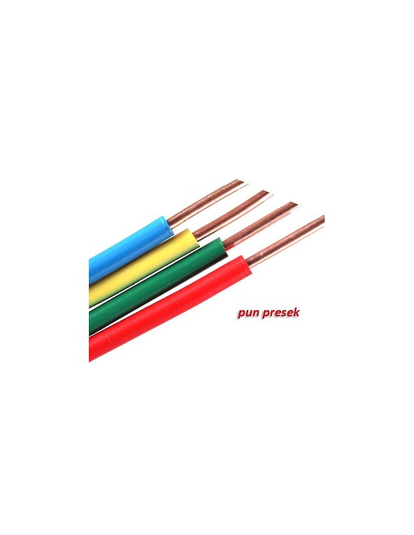 ŽICA PVC 4 mm crna