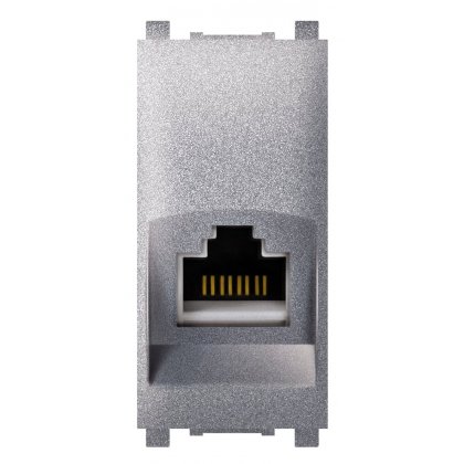 EXP PRIKLJUČNICA RJ45 Cat6 silver