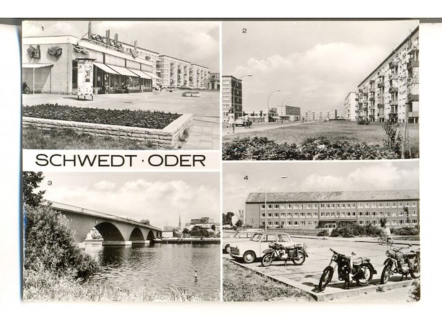 Razglednica Nemačka Šved Oder