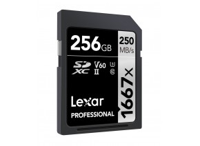 Lexar 256GB Professional 250MB/s 1667x UHS-II