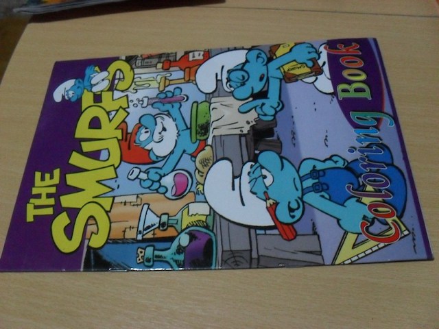 THE SMURFS COLORING BOOK