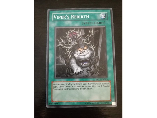 Yu-GI-OH!-Viper`s Rebirth