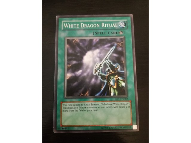 Yu-GI-OH!-White Dragon Ritual