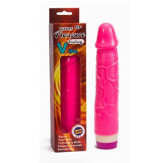 Waves of pleasure pink silikonski vibrator, D00782