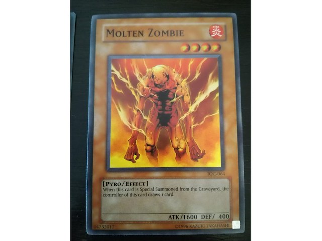 Yu-GI-OH!-Molten Zombie