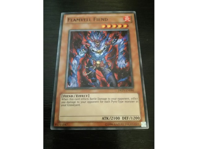 Yu-GI-OH!- Flamvell Fiend