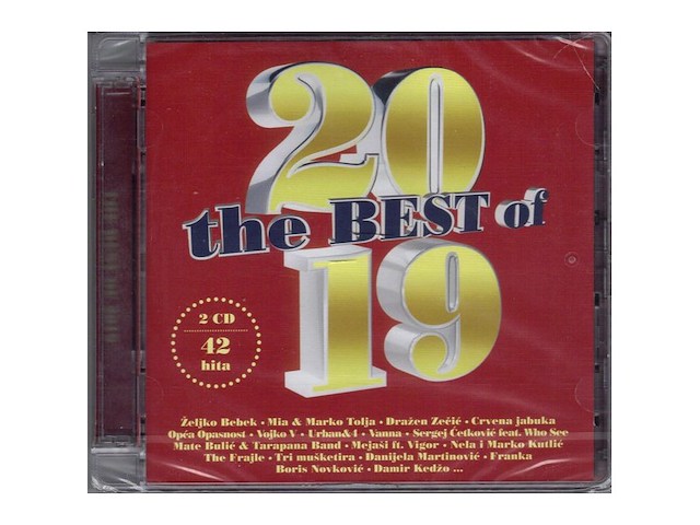 The Best Of 2019 2CD - Bebek,Klapa Cambi Split,Colonia,