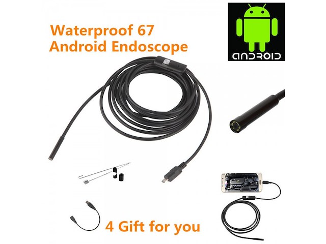 Endoskop kamera 2m  - USB Android