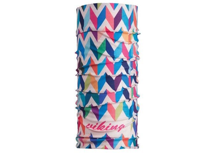 BANDANA VIKING ARROWS white-blue-pink