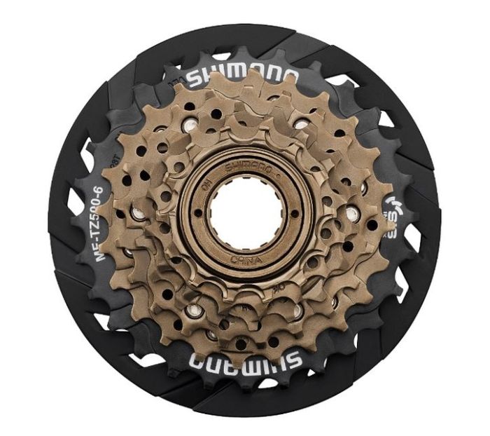 NAVOJNI LANČANIK 6 BRZINA SHIMANO TOURNEY MF-TZ500-6-CP 14-28T SA ZAŠTITOM OD LANCA