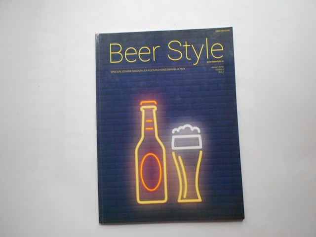 Beer style, časopis januar. 2019.