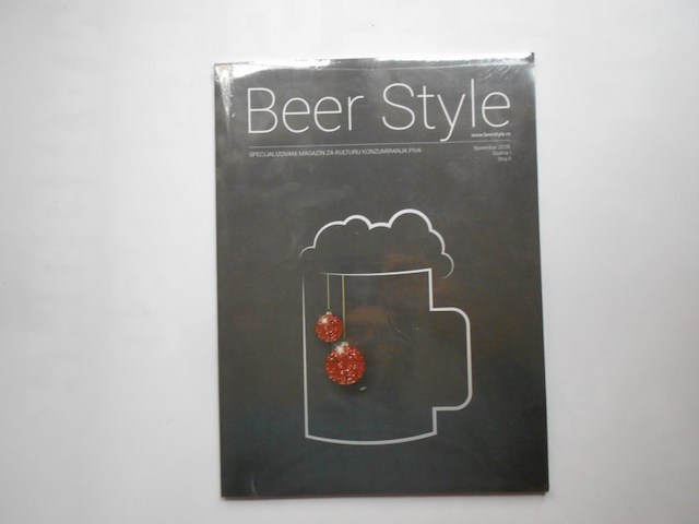 Beer style, časopis novembar  2018.