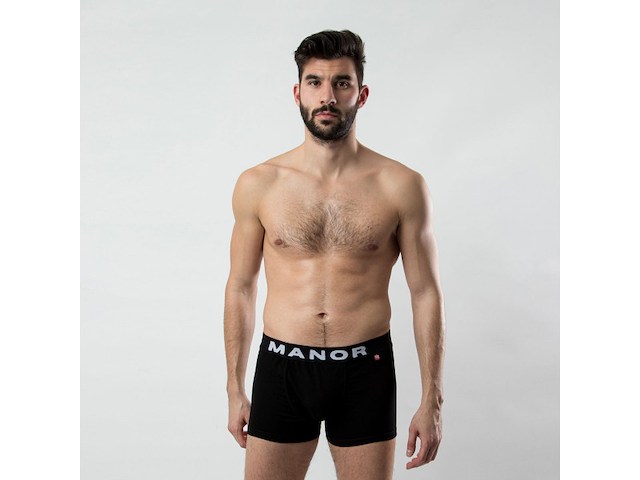 Manor underwear Basic Crne Bokserice