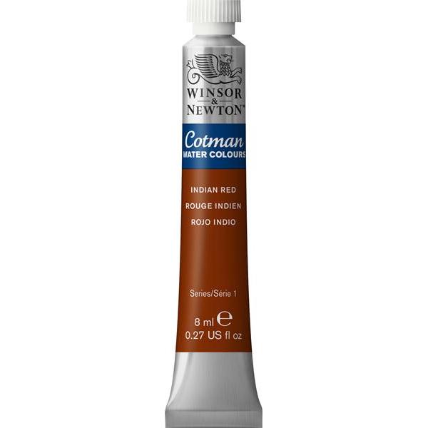 W&N Cotman WN CWC 8ML INDIAN RED