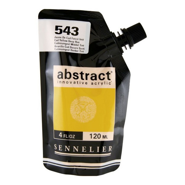 Sennelier Abstract Abstract 120ml Cad Yellow Deep Hue 543