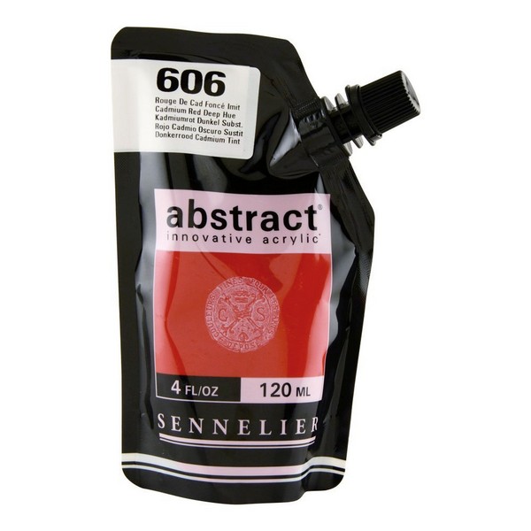 Sennelier Abstract Abstract 120ml Cadmium Red Deep Hue 606
