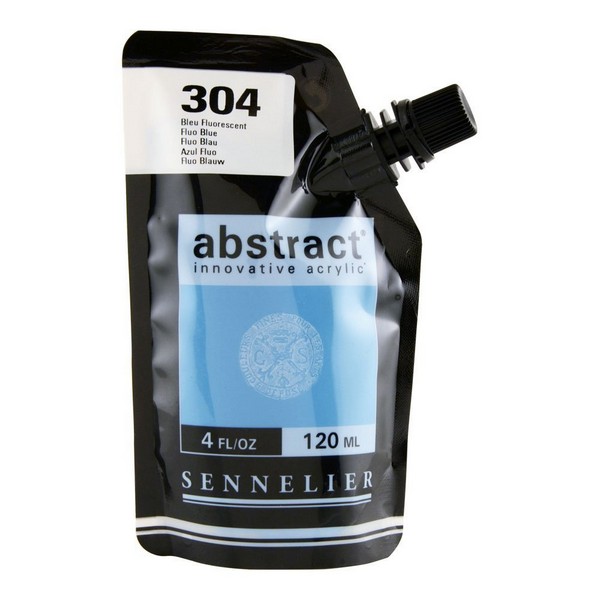 Sennelier Abstract Abstract 120ml Fluo Blue 304
