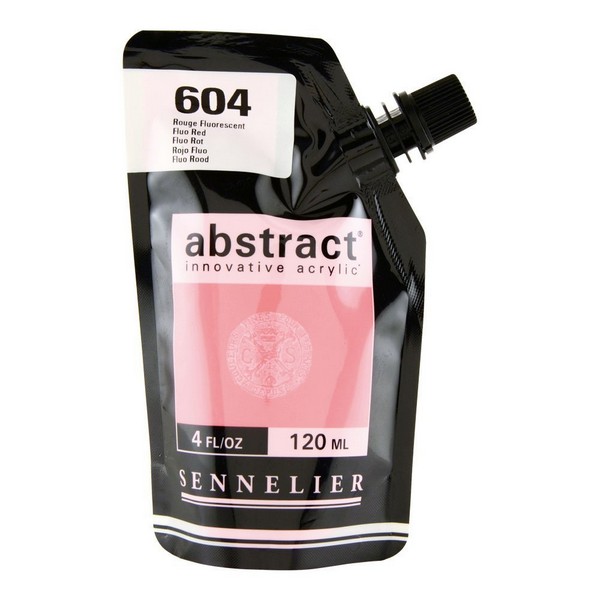 Sennelier Abstract Abstract 120ml Fluo Red 604