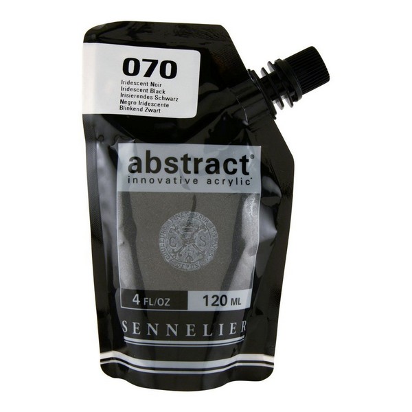 Sennelier Abstract Abstract 120ml Iridescent Black 70