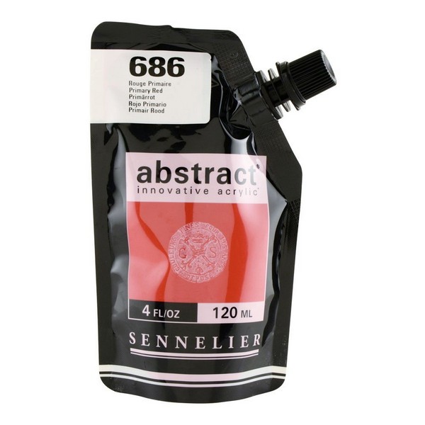 Sennelier Abstract Abstract 120ml Primary Red 686