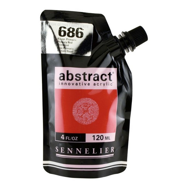 Sennelier Abstract Abstract 120ml Primary Red 686B