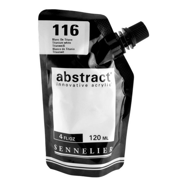 Sennelier Abstract Abstract 120ml Titanium white 116