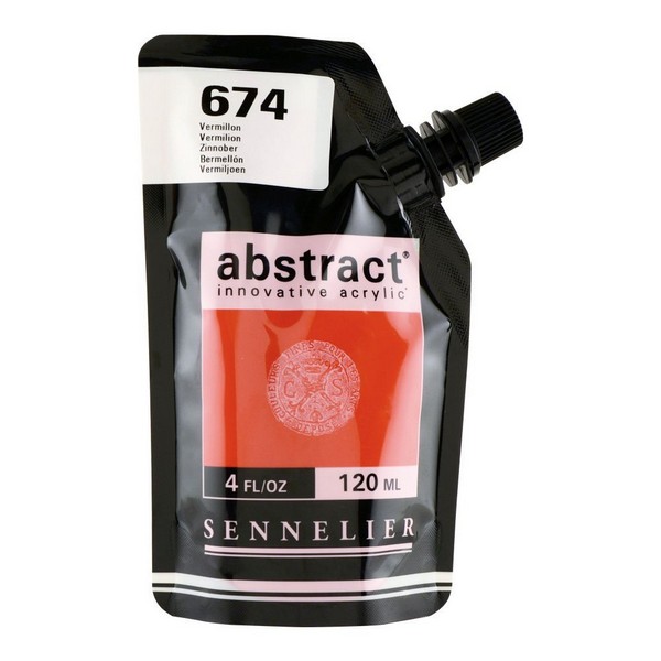 Sennelier Abstract Abstract 120ml Vermilion 674