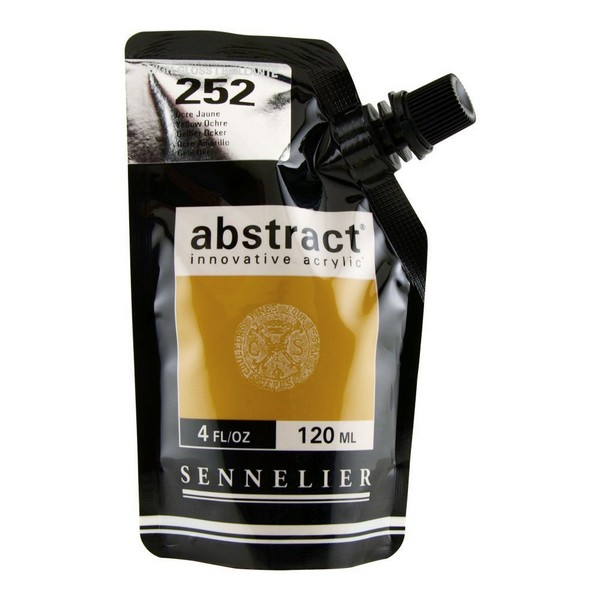 Sennelier Abstract Abstract 120ml Yellow Ochre 252B