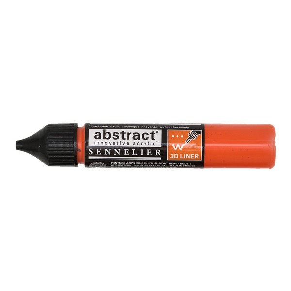Sennelier Abstract Abstract 3D liner 27ml Cadmium Red Orange Hue
