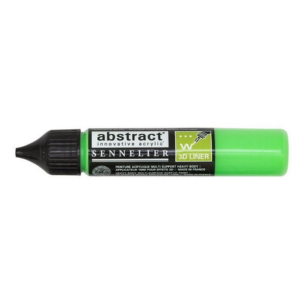 Sennelier Abstract Abstract 3D liner 27ml Fluo Green