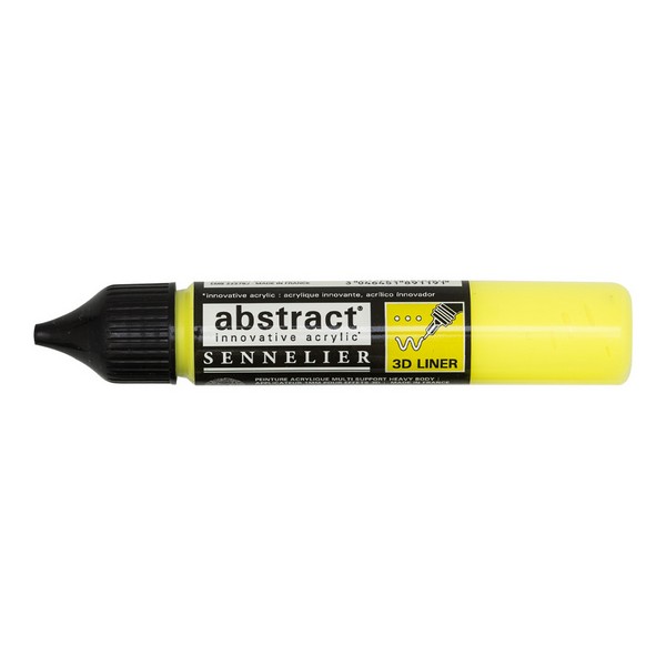Sennelier Abstract Abstract 3D liner 27ml Fluo Yellow