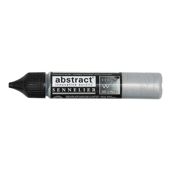 Sennelier Abstract Abstract 3D liner 27ml Iridescent Silver