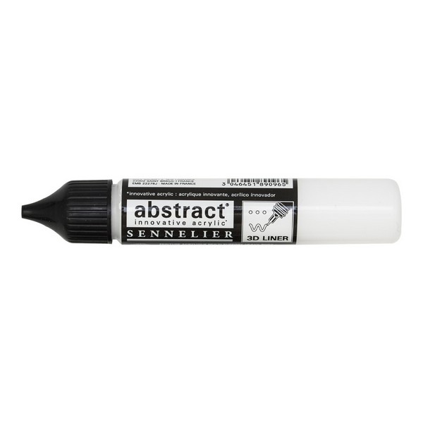 Sennelier Abstract Abstract 3D liner 27ml Titanium white